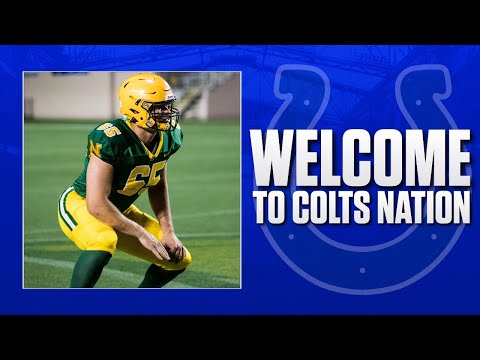 Indianapolis Colts Select OT Jake Witt At Pick 236 | 2023 NFL Draft