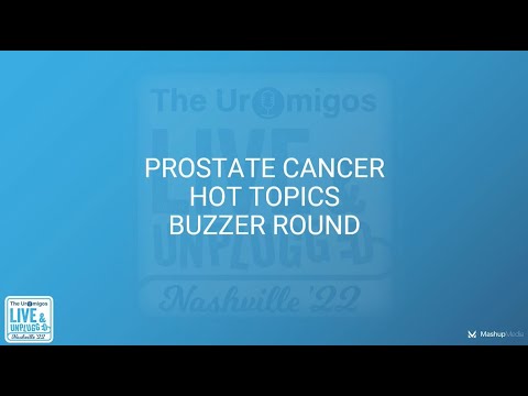The Uromigos Live: Prostate Cancer Hot Topics Buzzer Round