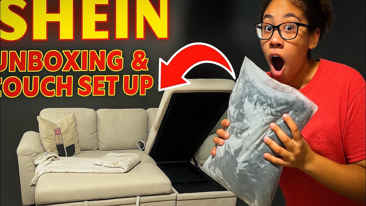 Shein Couch Setup | Affordable & Stylish Living Room Makeover