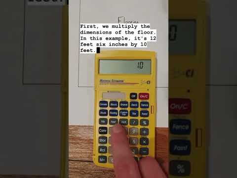 How to calculate how much flooring you need 🧠💡
