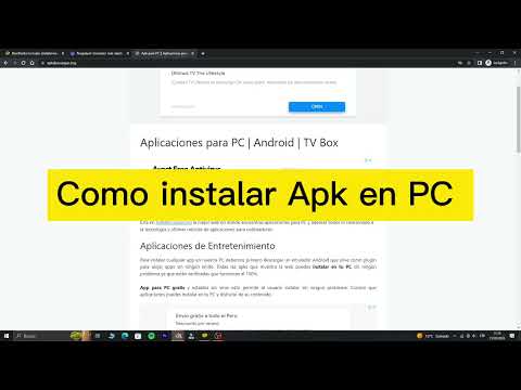 Como instalar Apk en PC Windows y Mac OS | Descarga Apk en Ordenadores