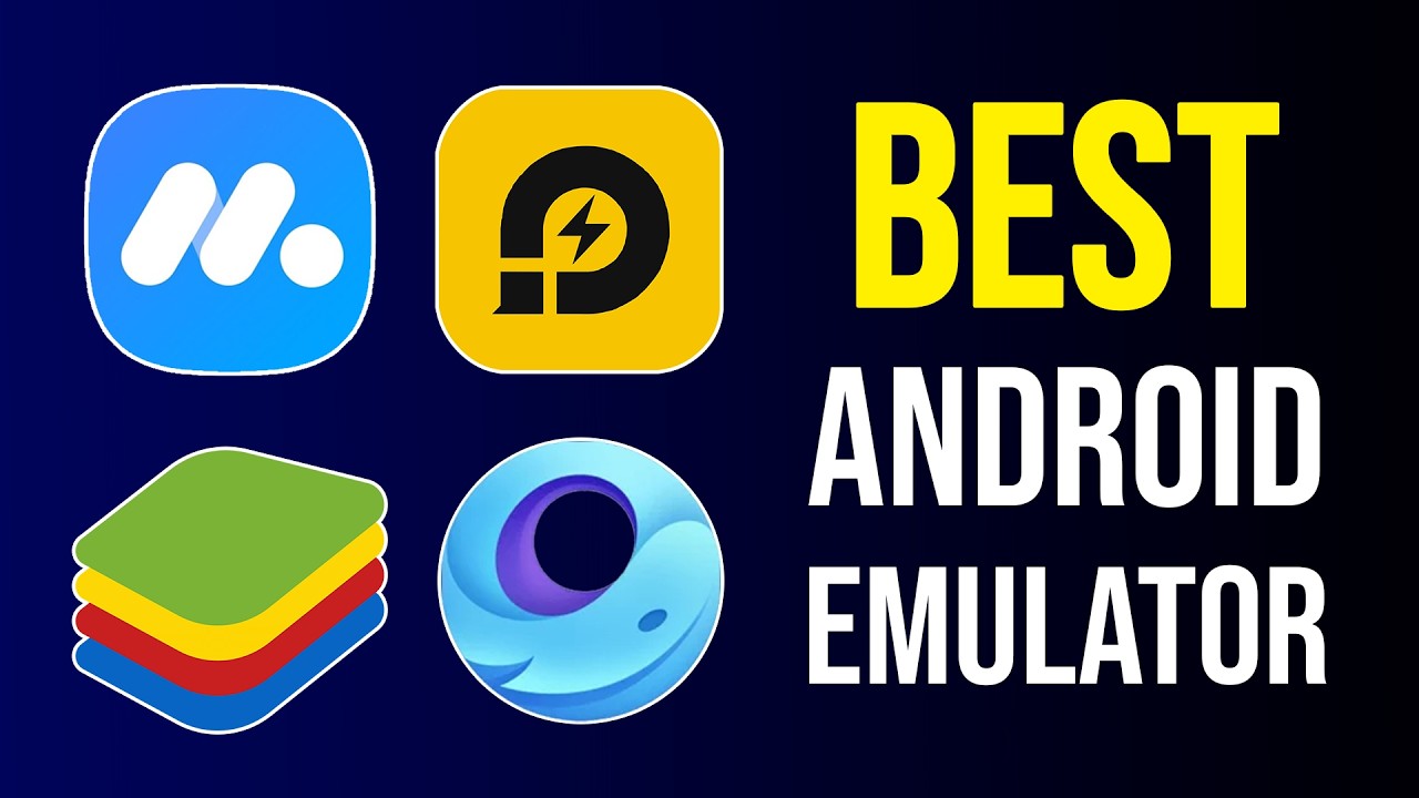 4 BEST Android Emulators for PC! (2026)