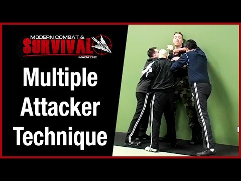 A Self Defense Move to Use When Multiple Attackers Have You Backed up ...