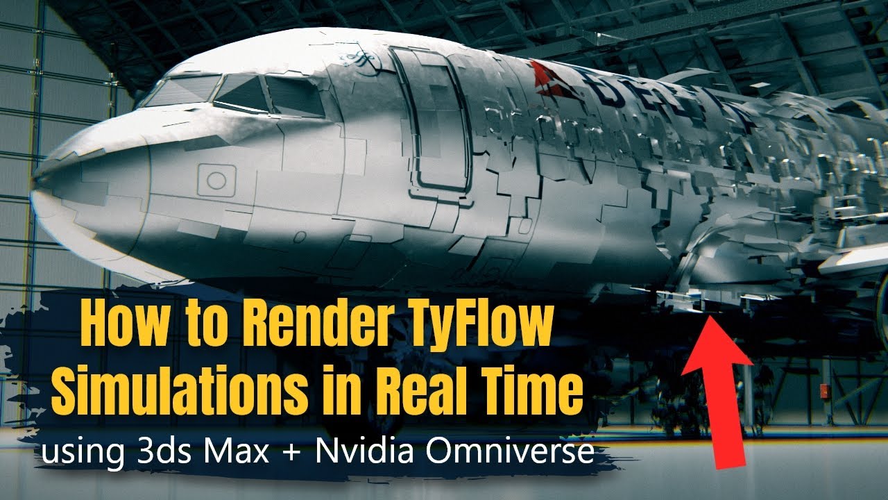 Use TyFlow in Nvidia Omniverse Create for Real Time Rendering - Tutorial