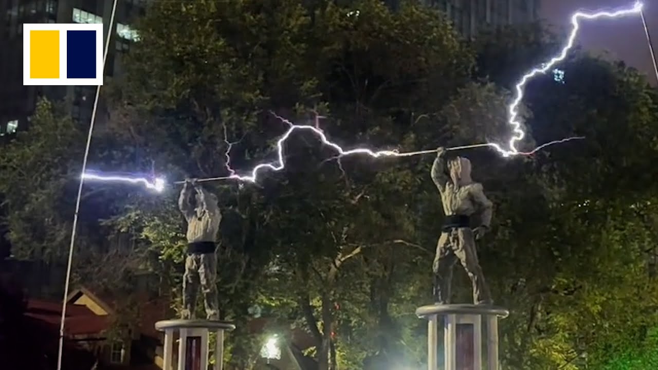 Shocking ‘electric dance’ in China sparks wonder and concern online