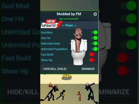 NEW UPDATE - STICK WAR LEGACY MOD MENU V.2023.5.701