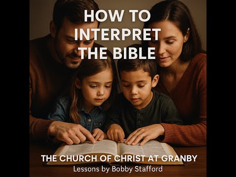 How to Interpret the Bible Lesson 10 - Unlocking the Meaning of Allegories in the Bible