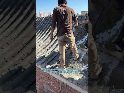 Roof Repair Work in Progress