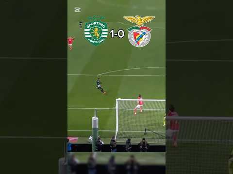 Sporting CP 1-0 SL Benfica ⚽️ #portugal #slbenfica #sportingcp #benfica #sporting