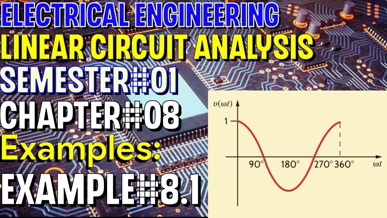 Linear Circuit Analysis | Chapter#08 | Example#8.1 | Basic Engineering Circuit Analysis