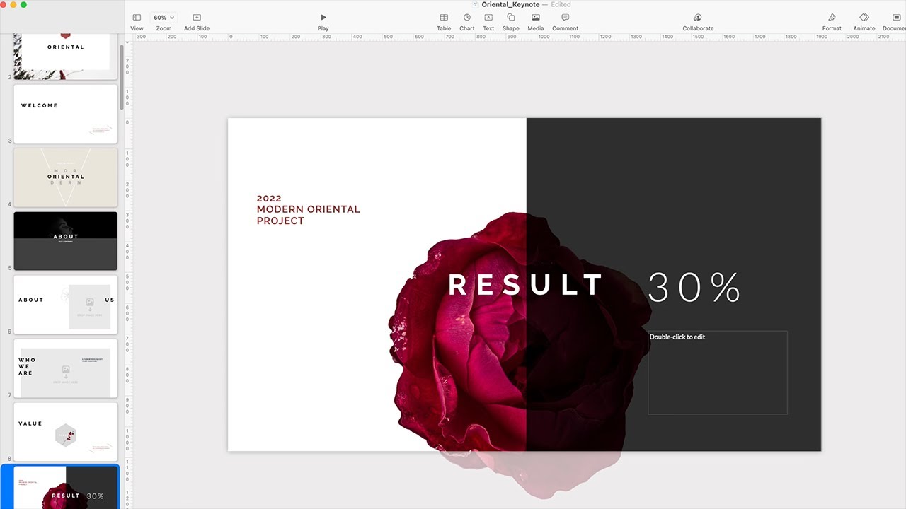 Oriental Keynote Template [Preview]