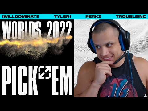 Tyler1’s DARK HORSE pick for Worlds 2022 Groups is an NA TEAM!? | How’d You Pick’em