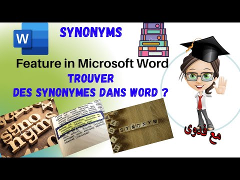 Comment Trouver des Synonymes Dans Word ?pour éviter le Plagiat et améliorer ton texte #shorts