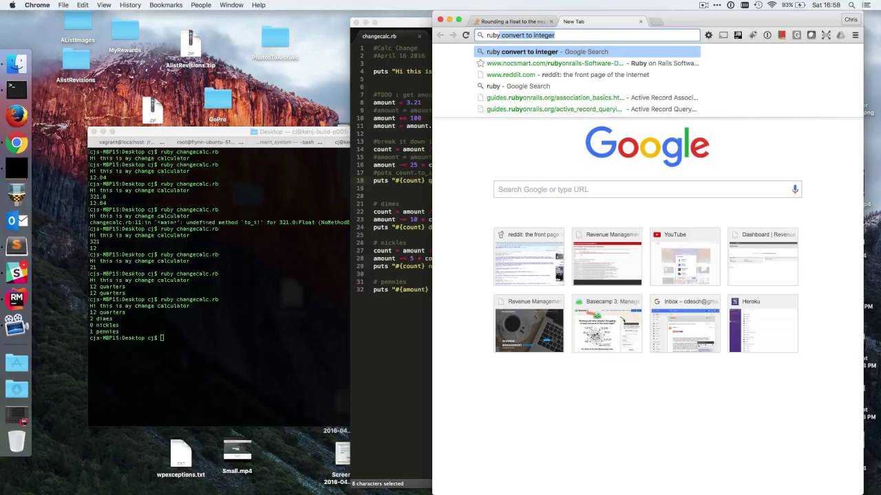 Change Calculator in Ruby Tutorial