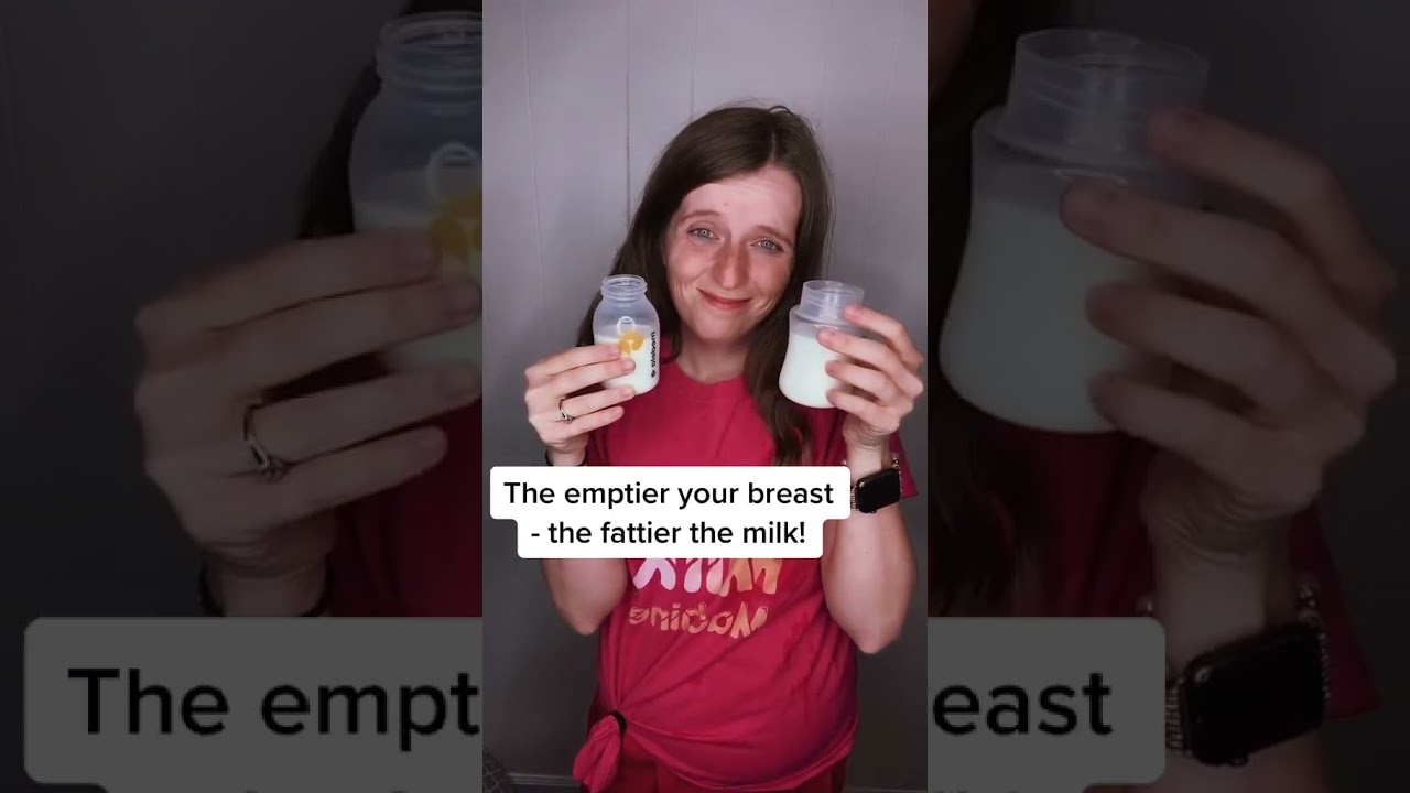 Foremilk vs Hindmilk...what's the diff?