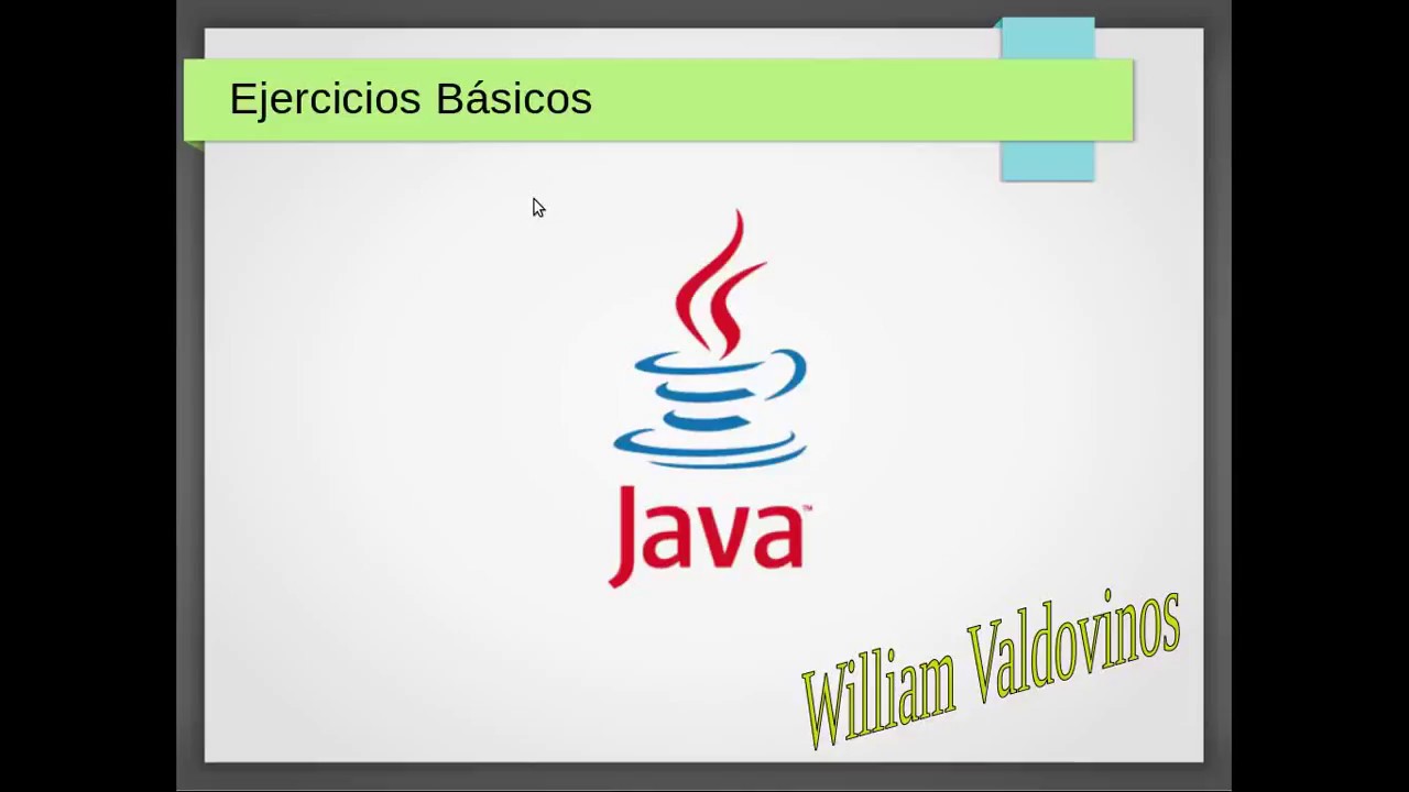 Ejercicios Básicos con Java y Netbeans