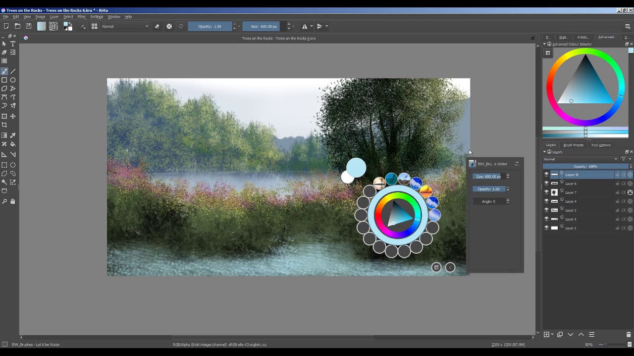 Krita - How to use the 