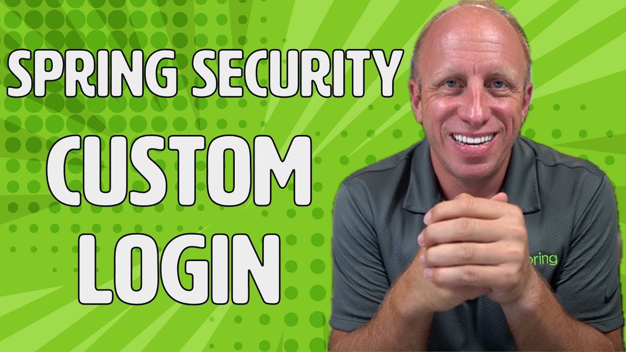 Spring Security Custom Login Form (Using Tailwind CSS)
