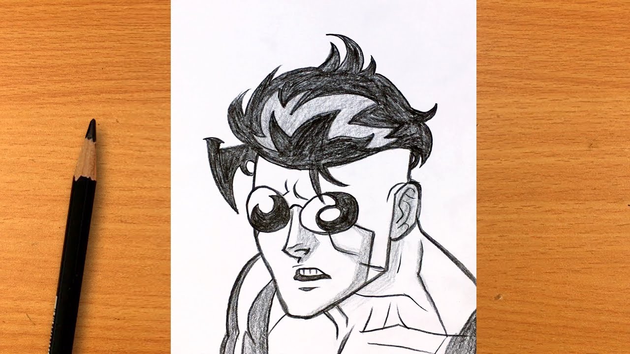 Invincible easy drawing | How to draw Sinister Mark | Mark Graysons step by step