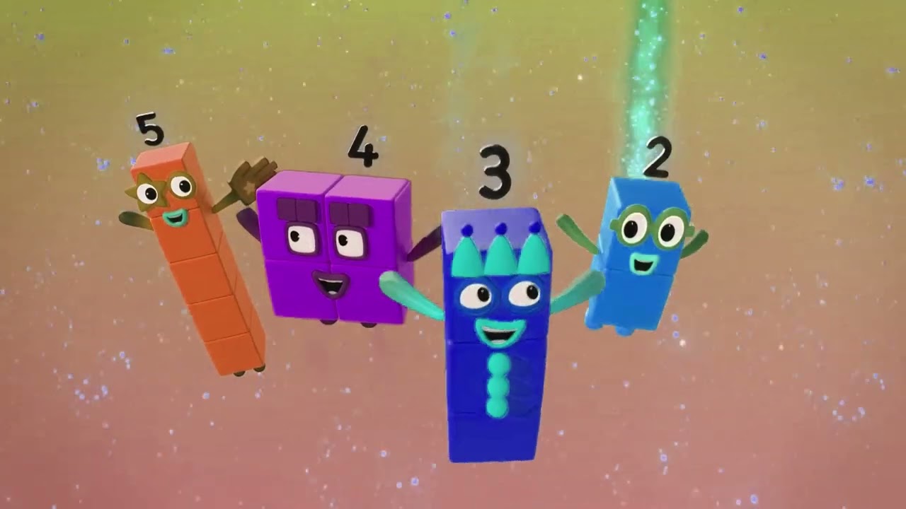 Number Blocks Intro Logo Effects Sponsored By Klasky Csupo 2001 Effects