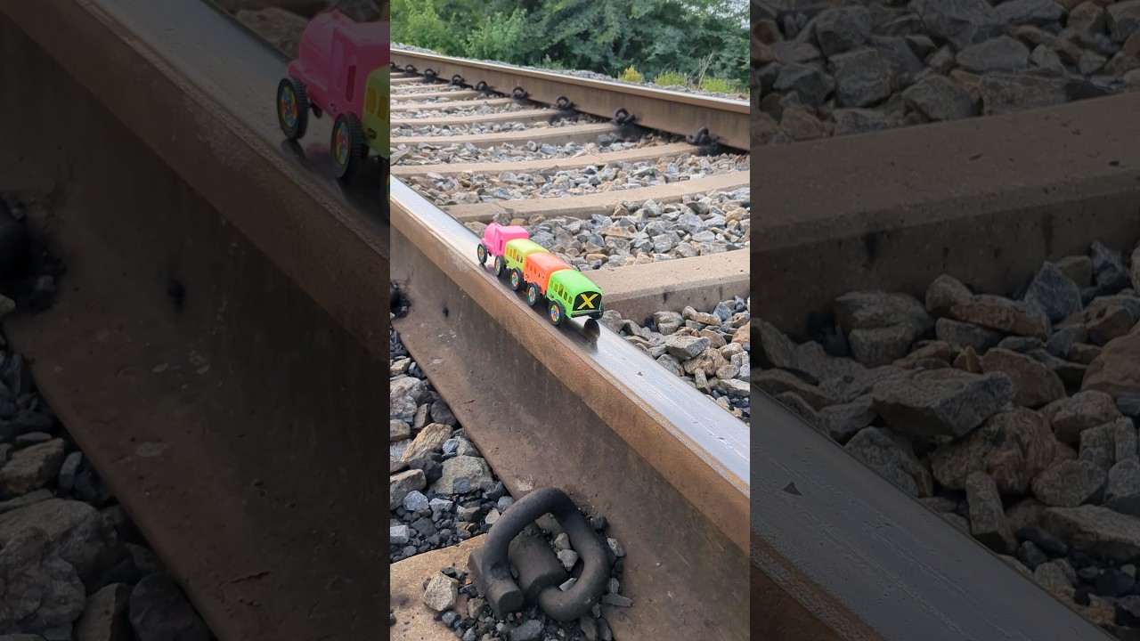 Train vs Toy train || 20 Million Views Complete Thank You so much