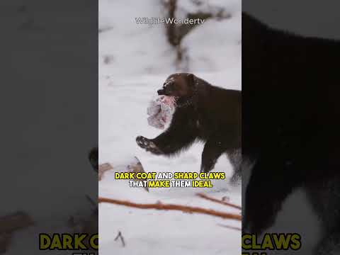 Wolverines: Unraveling the Ultimate Adventurers of the Wild #shorts