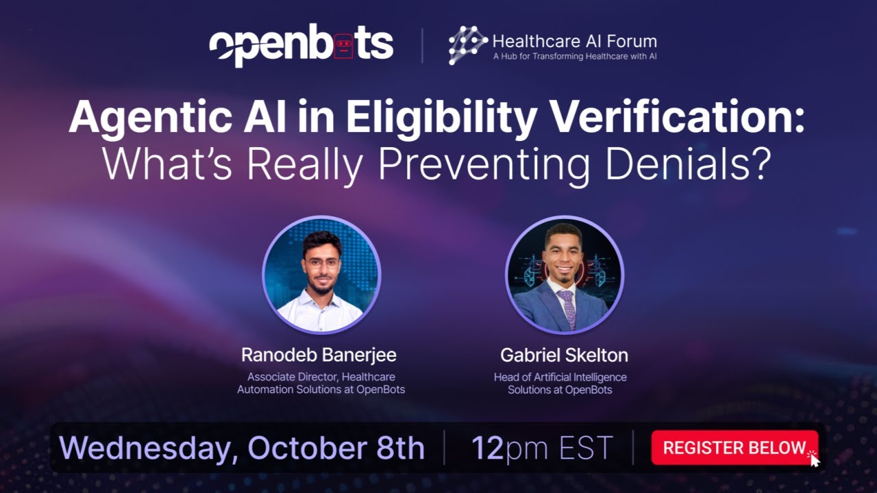Eligibility Verification in Healthcare with Agentic AI | #RCM #AIinHealthcare #HealthcareAutomation