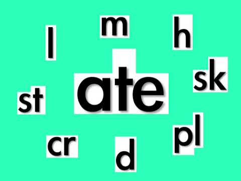 ATE (Word Family Song)