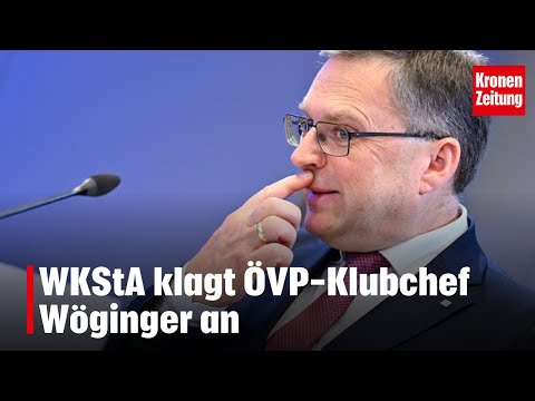 WKStA klagt ÖVP-Klubchef Wöginger an | krone.tv NEWS