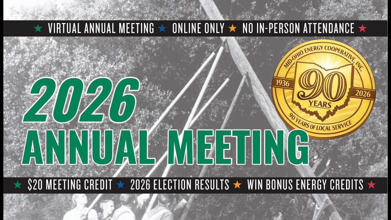 2026 Annual Meeting of Members - Mid-Ohio Energy Cooperative