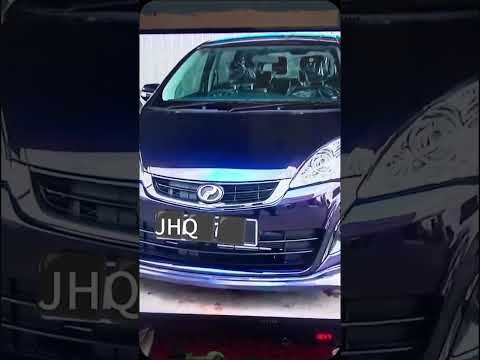 siapa ada kereta peronda Alza warna purple