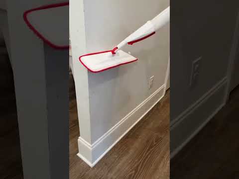 Mopping walls and baseboards is a total game changer