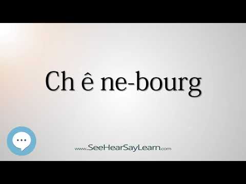 Chêne bourg (How to Pronounce Cities of the World)💬⭐🌍✅ (How to Pronounce Cities of the World)💬⭐🌍✅