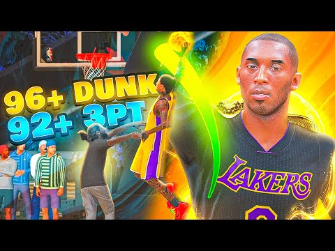 THE BROKEN "BLACK MAMBA" BUILD MIGHT ACTUALLY BREAK NBA 2K24! 96+ DUNK | 92+ 3PT | END GAME IS HERE!