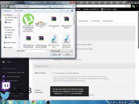 How To: add an offline banner into your twitch.tv