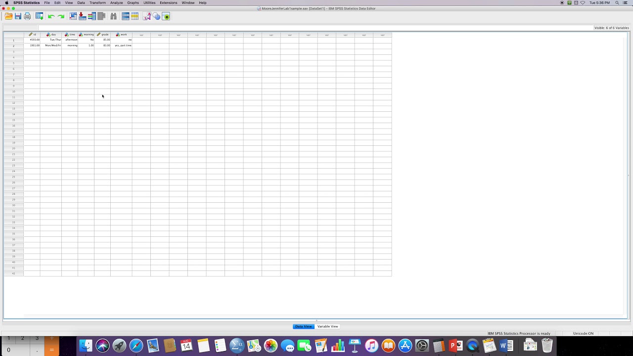 Lab #3 Modifying Data Files