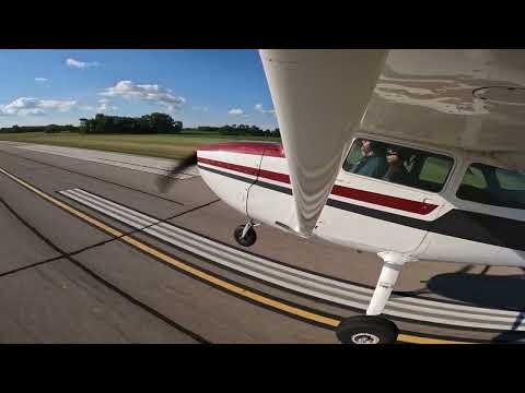 MAM01: New Minnesota Passport at Glencoe (KGYL), Hutchinson (KHCD) in Cessna 172 (4K with ATC Audio)