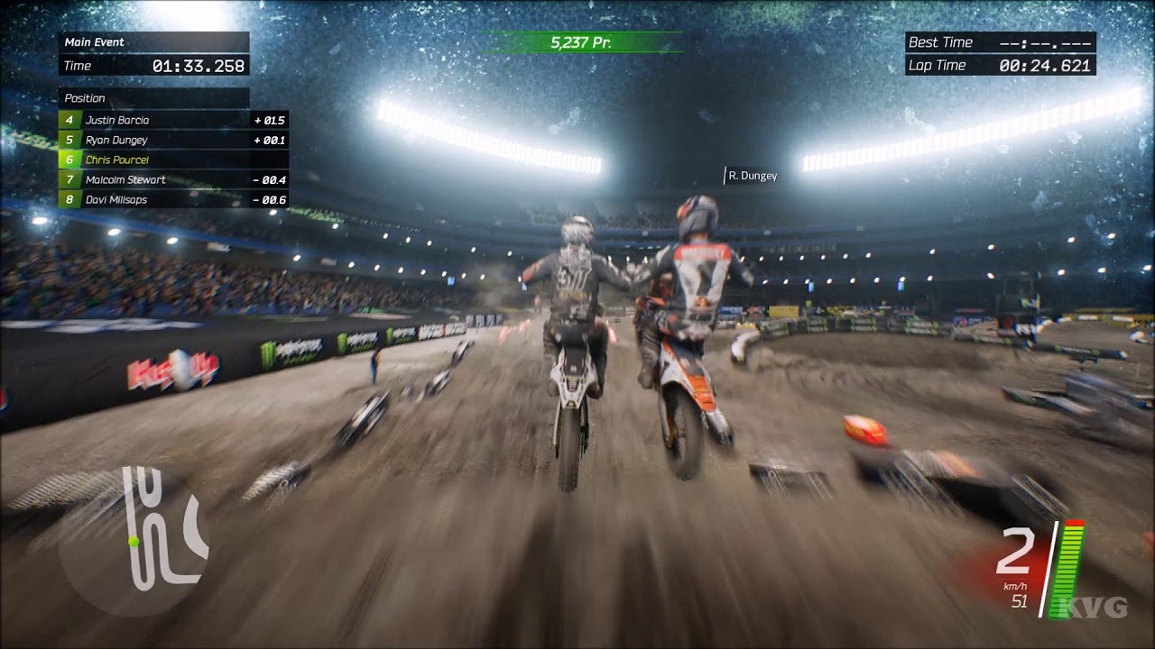 Monster Energy Supercross - Toronto (Rogers Centre) - Gameplay (PC HD) [1080p60FPS]