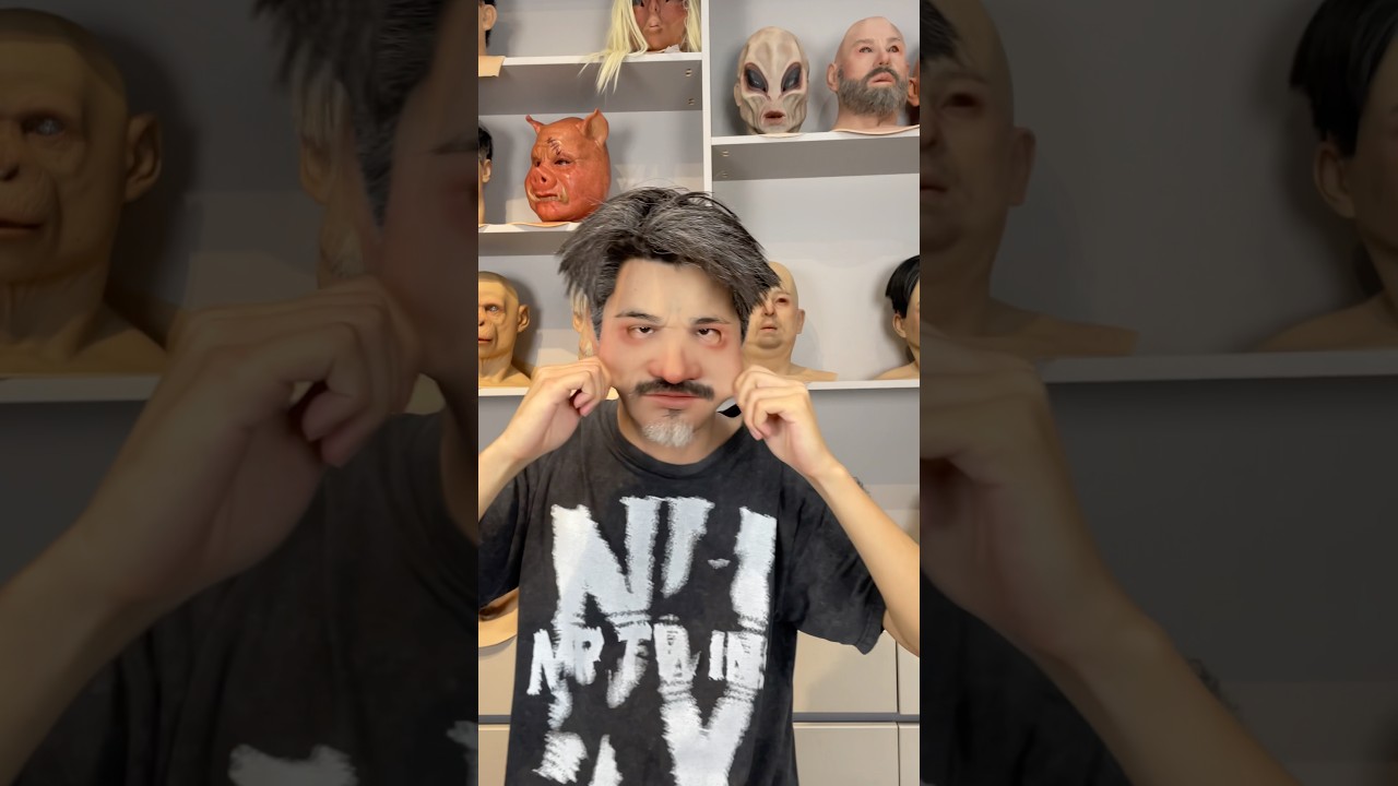 Silicone masks#siliconemask #halloweenmask #cosplay #pictures #realistic