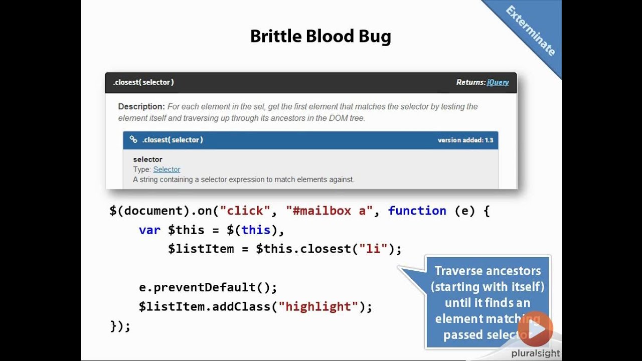 Fixing Common jQuery Bugs
