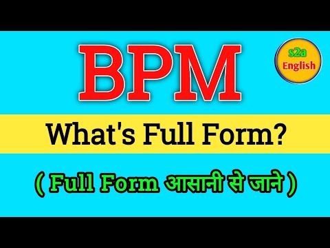 BPM ka Full Form kya hai | Full form of BPM | Gk questions all full form | important full form