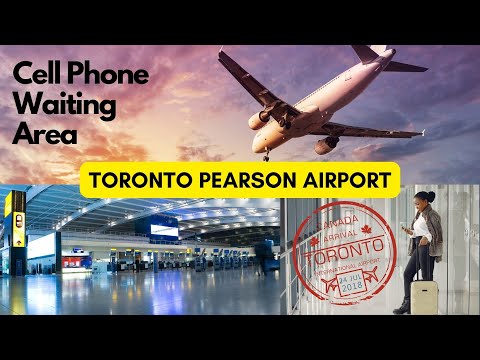 Toronto Pearson Airport - Free Waiting Area for Hassle-Free Pickups Canada International Airport.