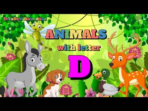 LETTER "D" ANIMALS - DivaDevi Animation