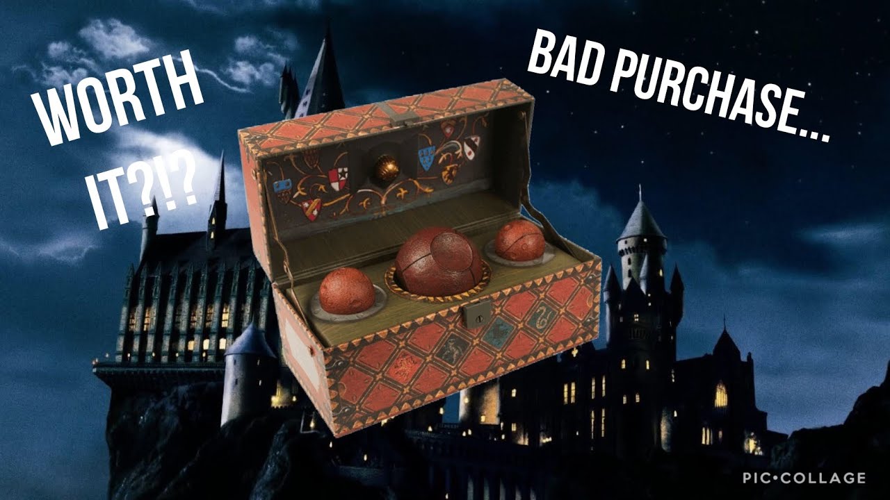UNBOXING MY NEW HARRY POTTER QUIDDITCH SET?!?!