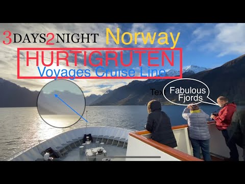 HURTIGRUTEN-NORWAY MOST SCENIC VOYAGE CRUISE LINES-BERGEN To TRONDHEIM 🇳🇴