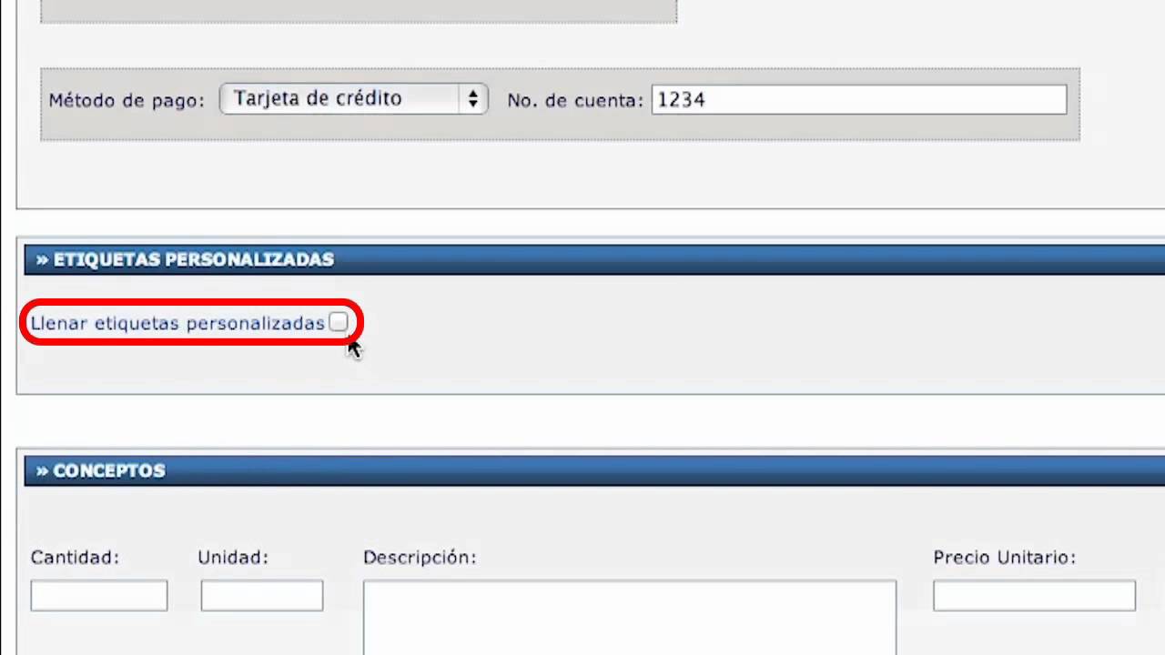 2.- Como  generar una factura