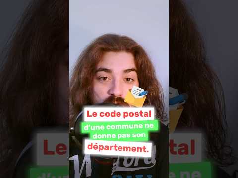 La règle des codes postaux 😅 #lettres #codepostal #faitsetonnants