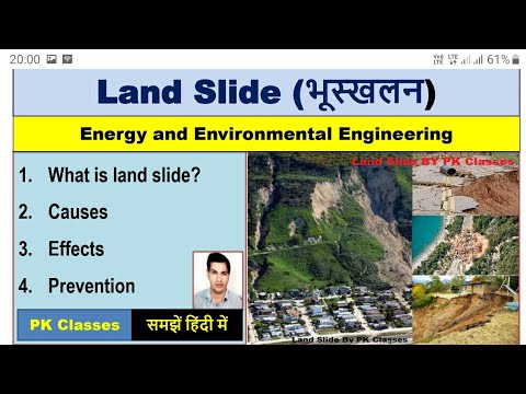 Landslide (भू-स्खलन)|Causes, Effects and Prevention of land slide