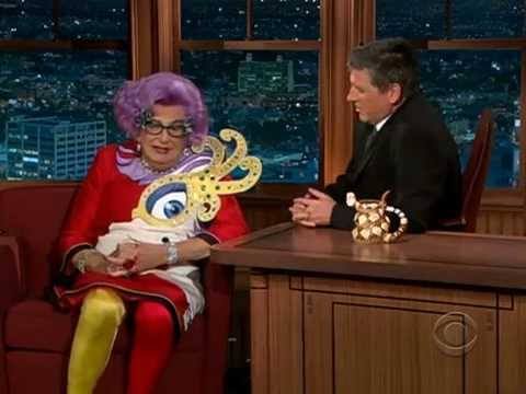 Late Late Show with Craig Ferguson 6/9/2009 Dame Edna