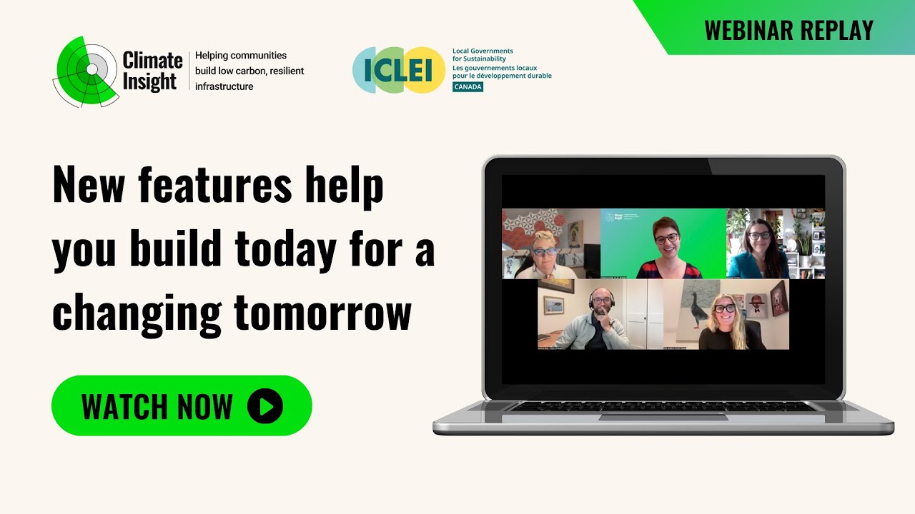 Climate Insight: New features help you build today for a changing tomorrow